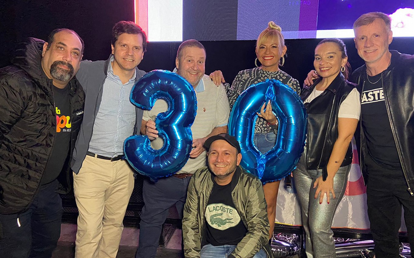 La Popu comenzó el festejo de sus 30 años con La Konga - La Popu - La Popu